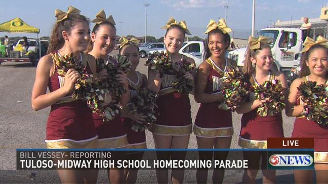 Homecoming Parade at Tuloso-Midway High School | kiiitv.com