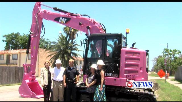 Pink Construction Equipment