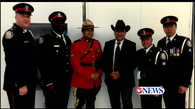 Mathis Police Return from Paying Respects at NYPD Officer's Funeral ...