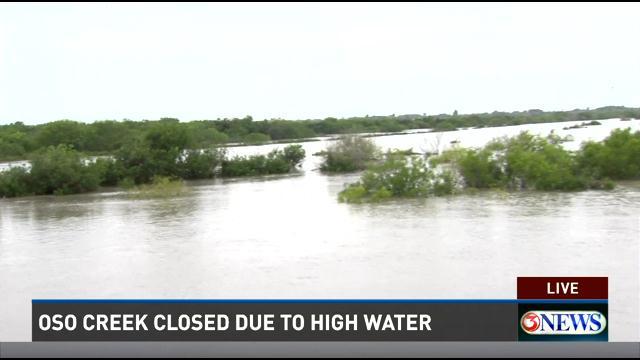Oso Creek Bridge Closed Due to Rising Water Levels | kiiitv.com
