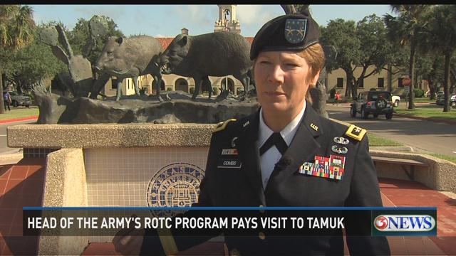 Head of U.S. Army's ROTC Program Speaks at TAMUK | kiiitv.com