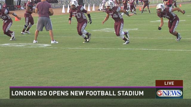 London ISD Unveils Brand New Football Stadium | kiiitv.com