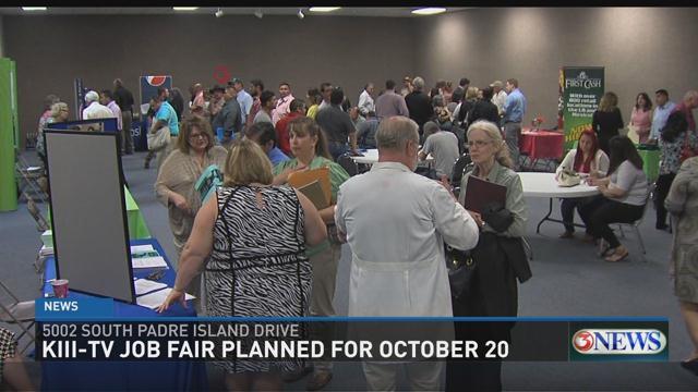 Job Fair Oct. 20 at Our Kiii-TV Studios | kiiitv.com
