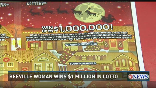 Beeville Woman Wins $1 Million in Texas Lottery Scratch Off | kiiitv.com