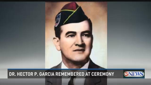 Dr. Hector P. Garcia Remembered at Ceremony | kiiitv.com