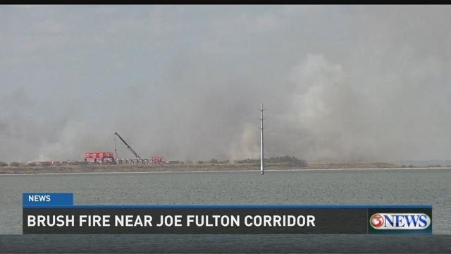 Brush Fire Breaks Out Near Joe Fulton Corridor | kiiitv.com