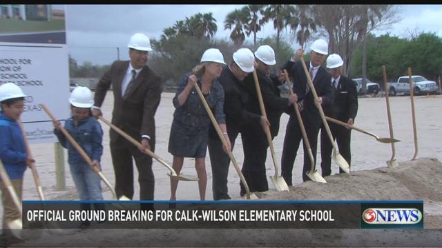 Official Groundbreaking for Calk-Wilson Elementary School | kiiitv.com
