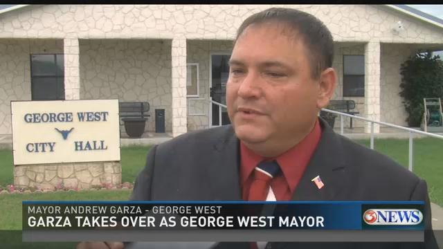 Garza Takes Over as George West Mayor | kiiitv.com