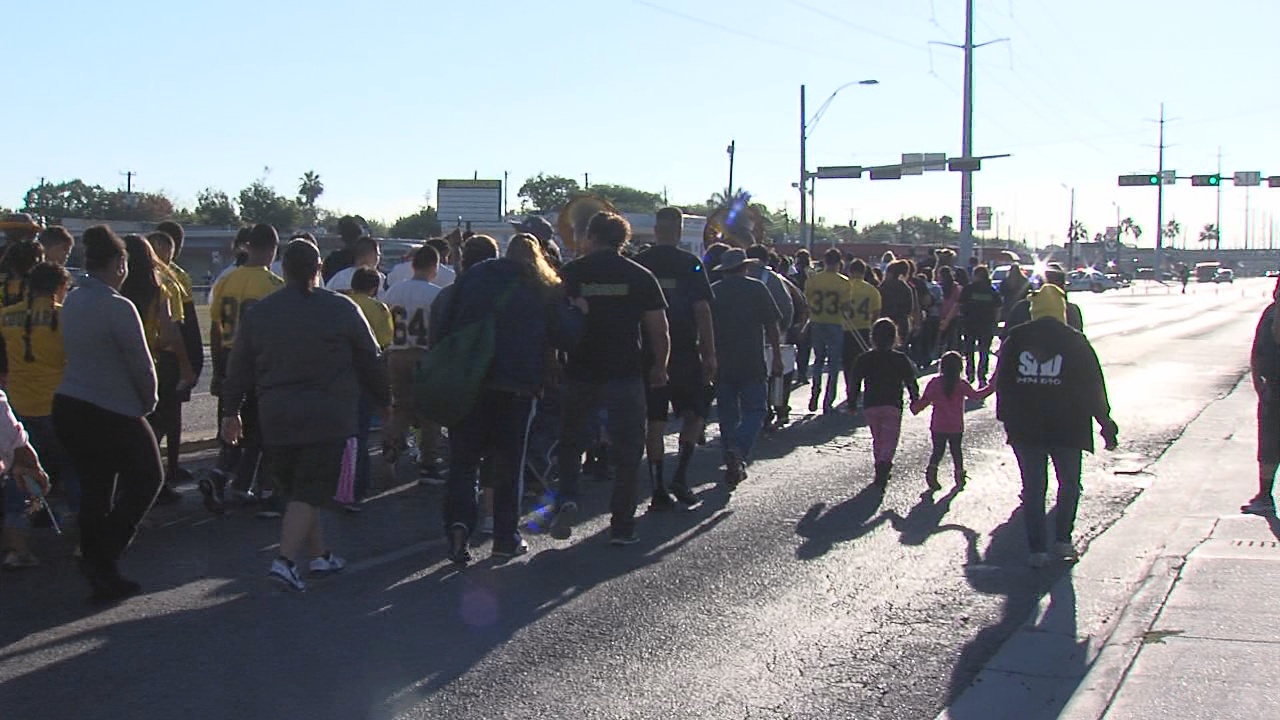 Students of Westside schools unite and march with pride | kiiitv.com
