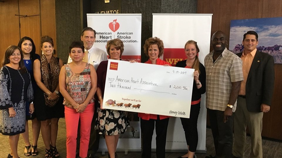 American Heart Association receives donation for 2017 Heart Walk ...
